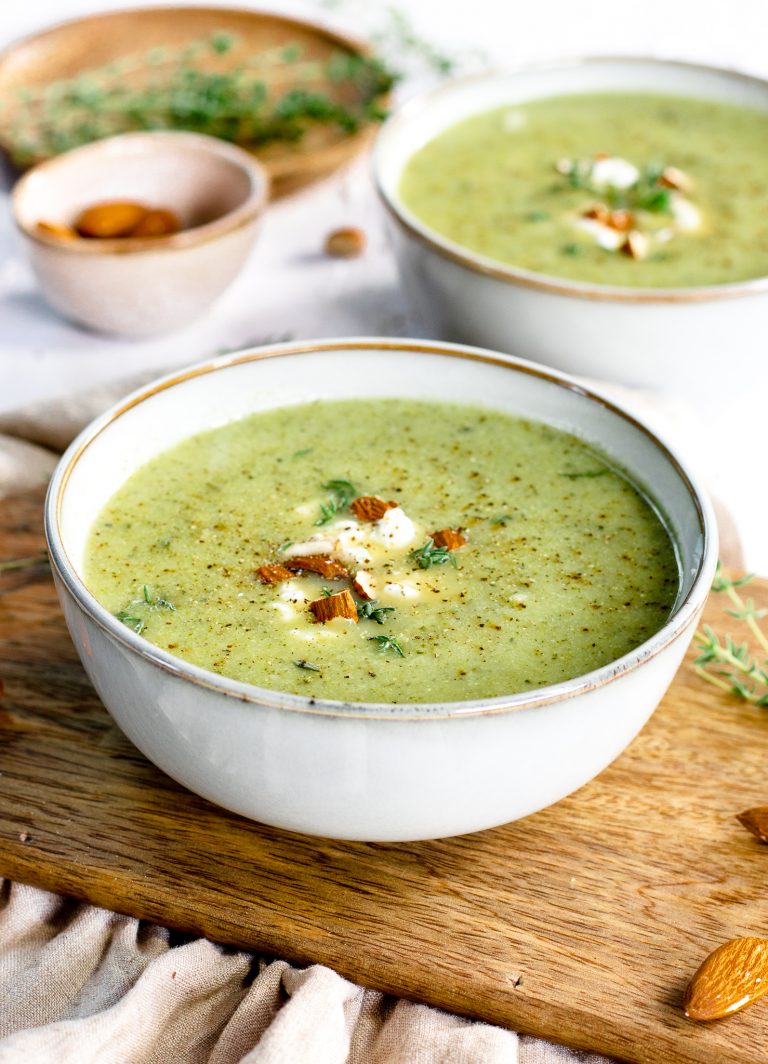 Groene groentesoep met kruiden en feta! - Food by Sann